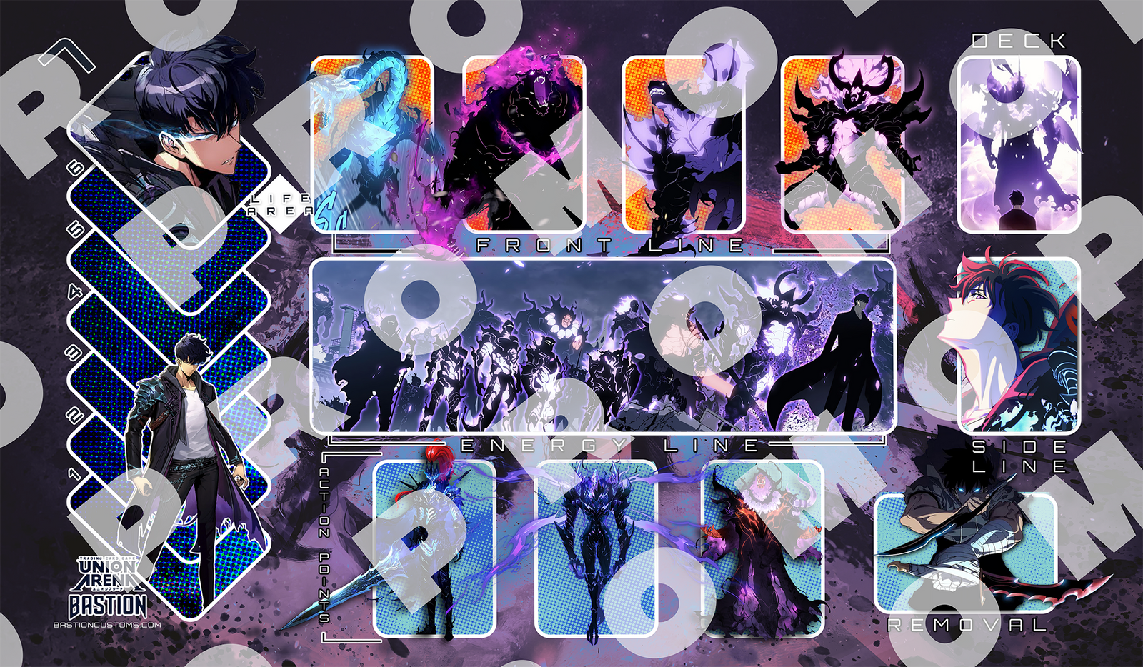 Solo Leveling - Union Arena Playmat – BastionCustoms
